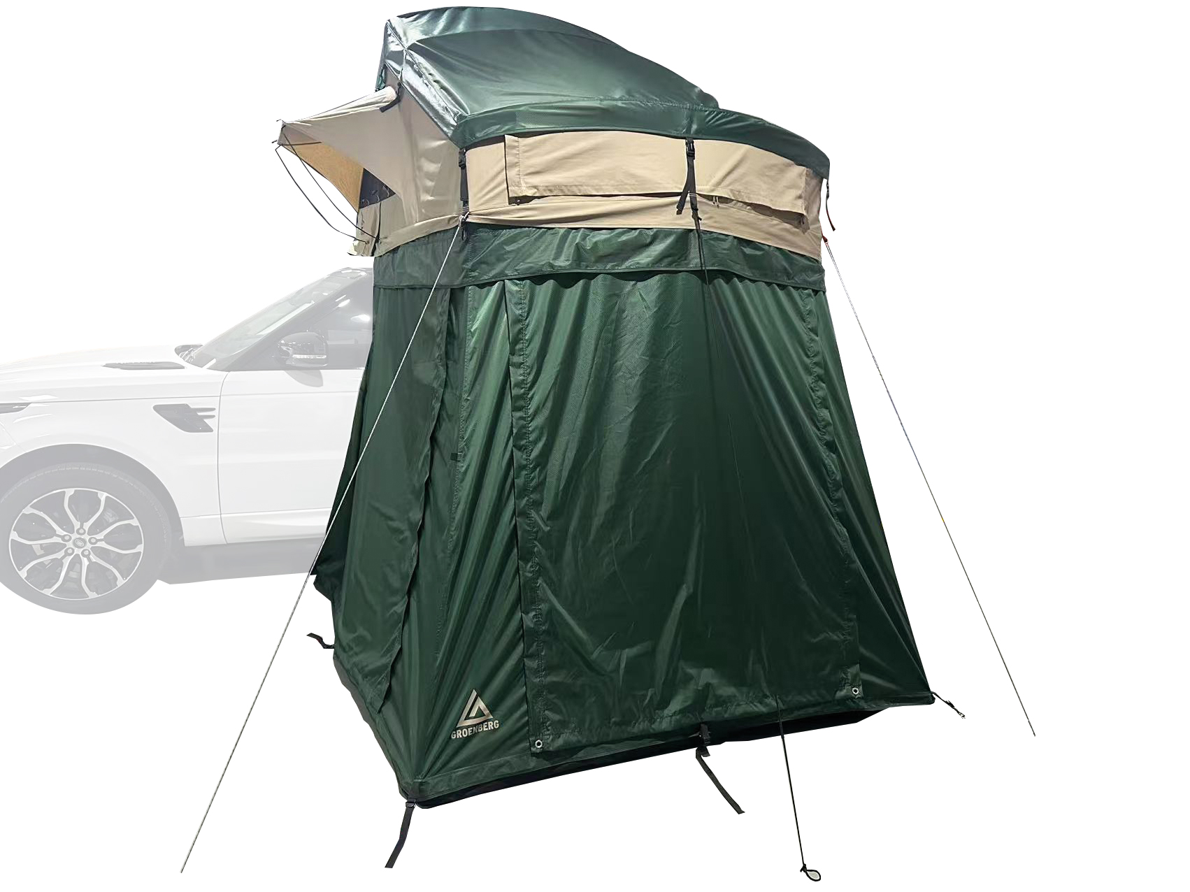 Groenberg Halvor Annex S – Erweiterung für Dachzelt Wohnraum