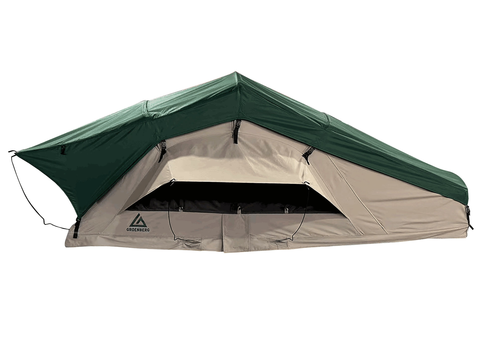 Groenberg Halvor 160 Dachzelt – 2-3 Personen, geräumig & nachhaltig