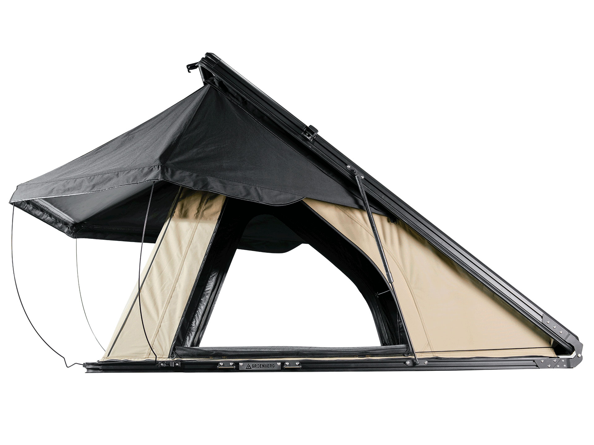 Dachzelt mit Hartschale - Stabil & Wetterfest - Groenberg